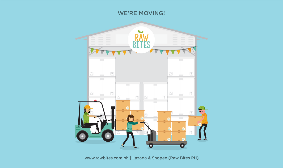 WE’RE MOVING! — Raw Bites