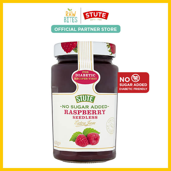 Stute No Sugar Added Raspberry Seedless Extra Jam 430g (Diabetic Frien ...