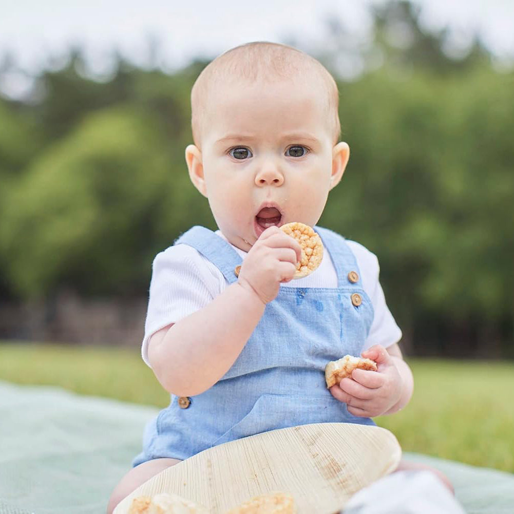 Organix Baby Food Apple Rice Cake Clouds 40g [7 mos+] (Gluten Free, Or ...