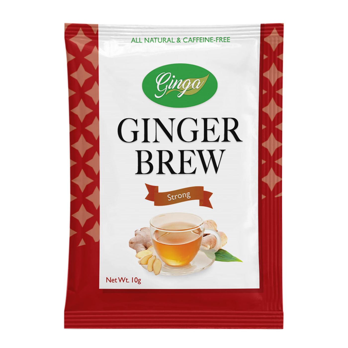 Ginga Ginger Brew Salabat Strong 120g [12 x 10g] (All Natural, Caffein ...