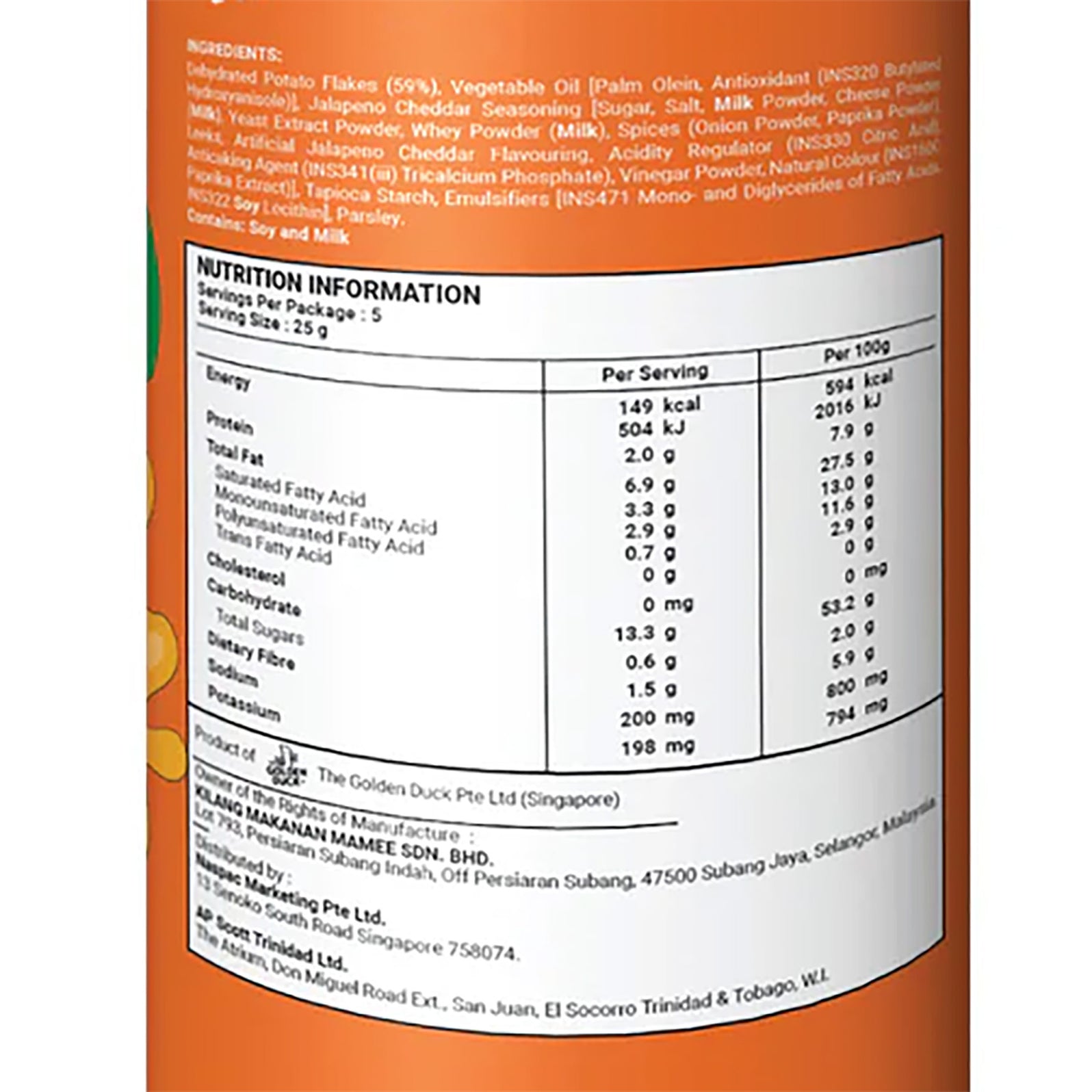 Jans Sweet Potato Stixx - Truffle 150g (Gluten Free, Source of Fiber ...