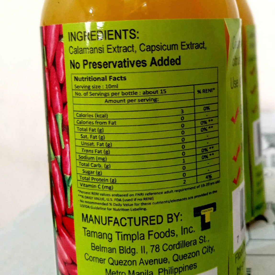 Kusina Klassics Spicy Calamansi Squeeze 150ml (Concentrate, Sugar Free ...